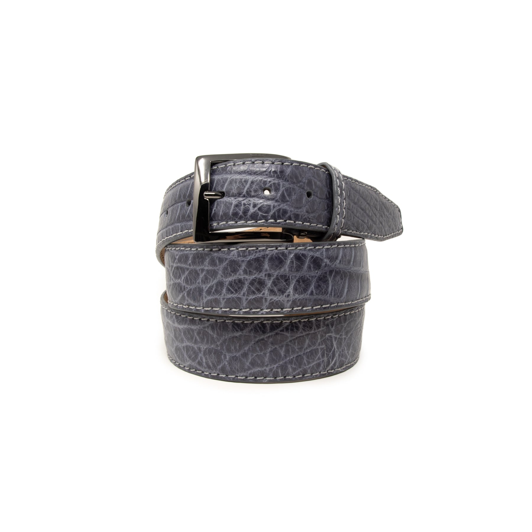 Genuine American Matte Alligator - Grey - 40mm